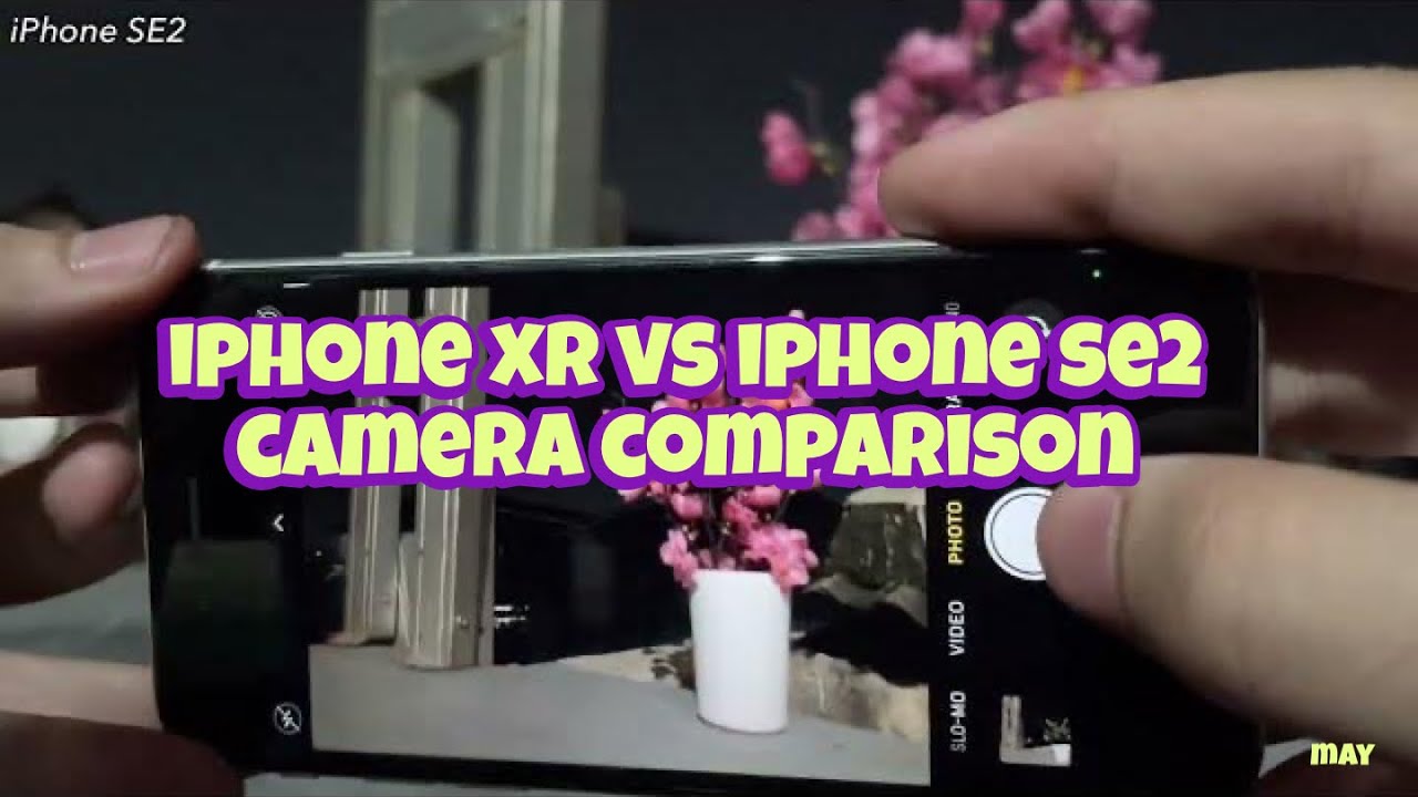 iPhone Xr vs iPhone SE 2 Camera Comparison (Night) - YouTube
