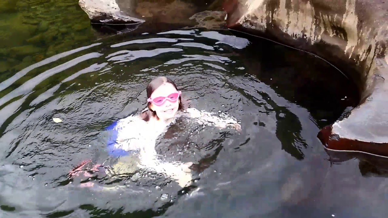 Pothole swim - YouTube