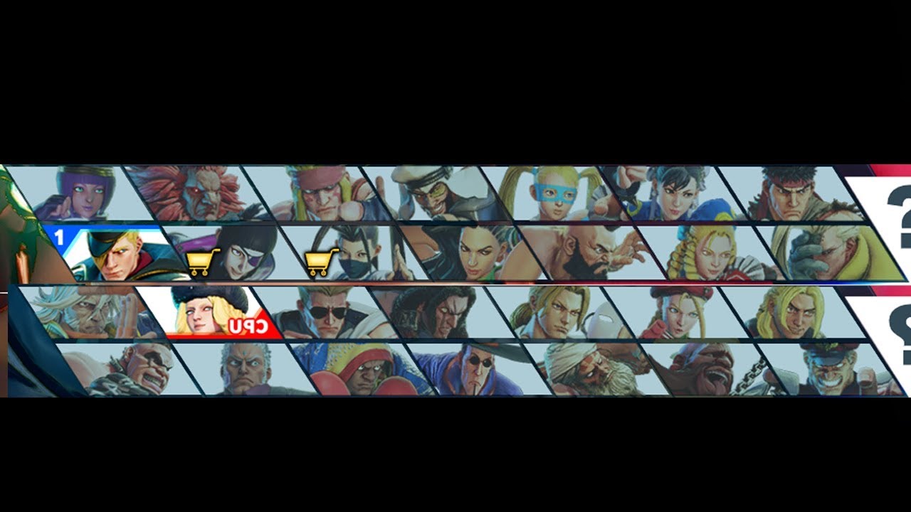 STREET FIGHTER V (2017) Season 1 and 2 - Full Character Roster - YouTube