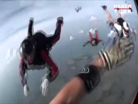 Havada bilincini kaybetti