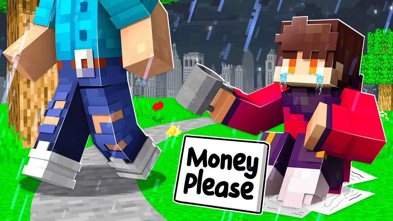 RageElixir is POOR in Minecraft.. - YouTube