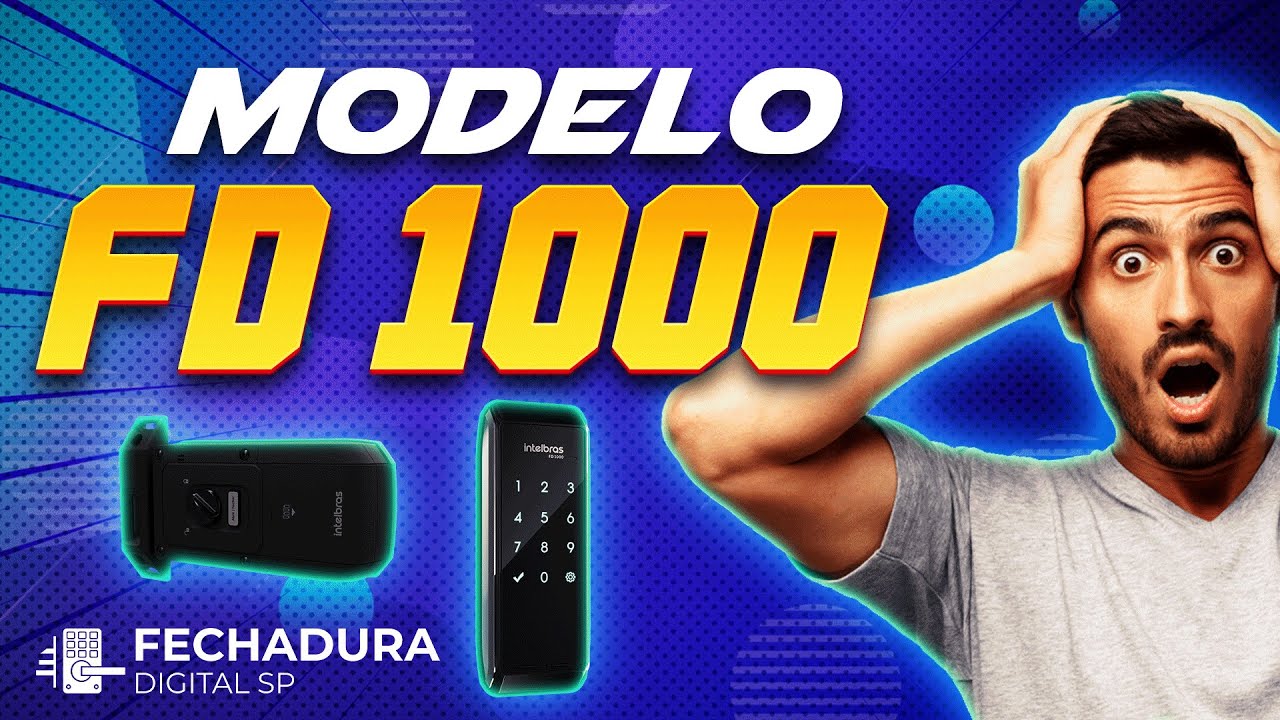 Fechadura FD 1000 Intelbras - Detalhes e Recursos - YouTube