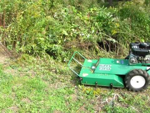 The Powerful BC2401 SELF-PROPELLED BRUSH CUTTER - YouTube