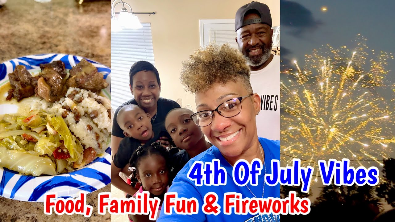 FAMILY 4TH OF JULY VLOG | FIREWORKS, FOOD & GAME NIGHT FUN - YouTube