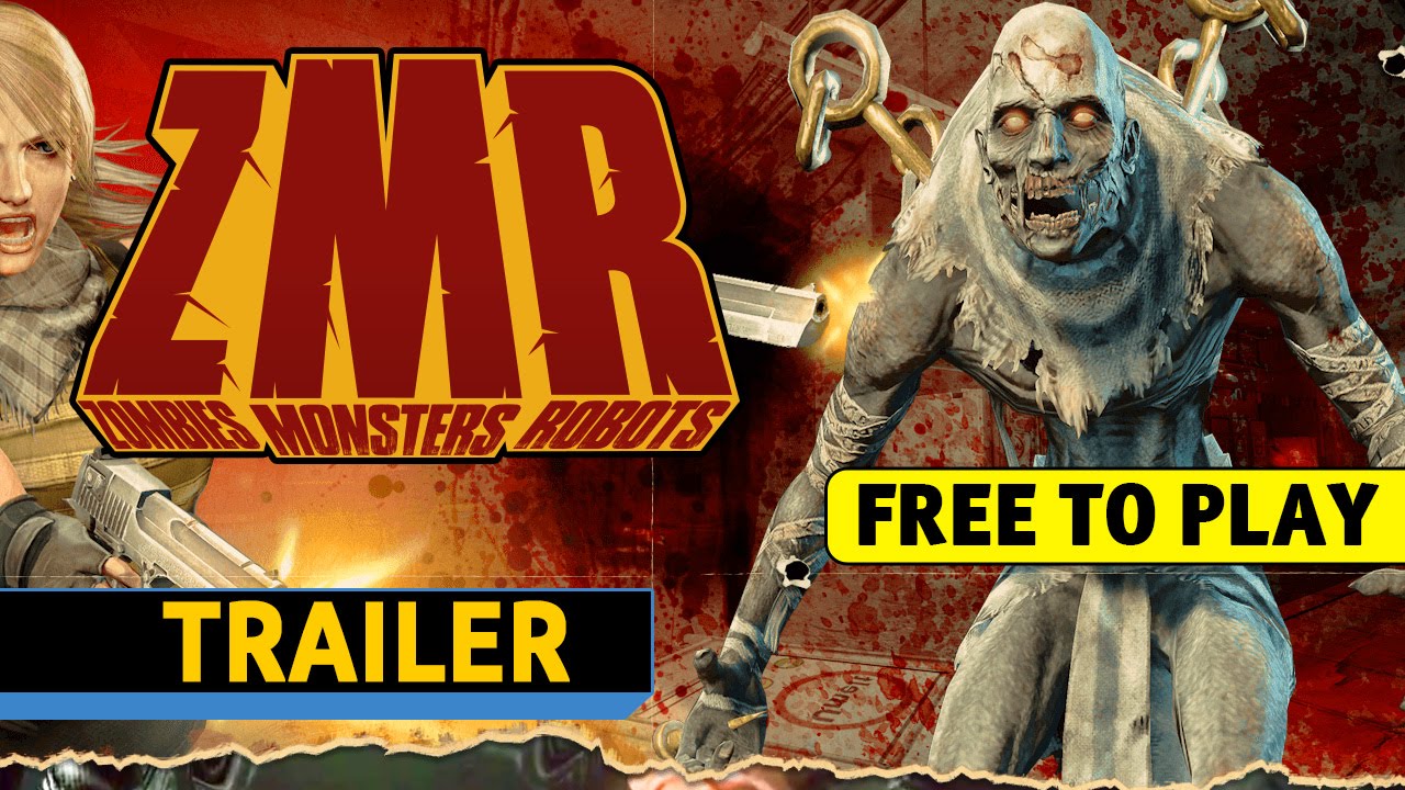 ZMR: Zombies Monsters Robots - Tráiler del Juego en Español - YouTube