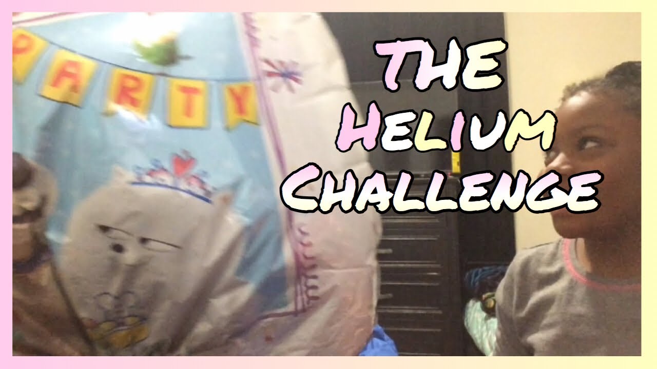 THE HELIUM CHALLENGE!!! - YouTube