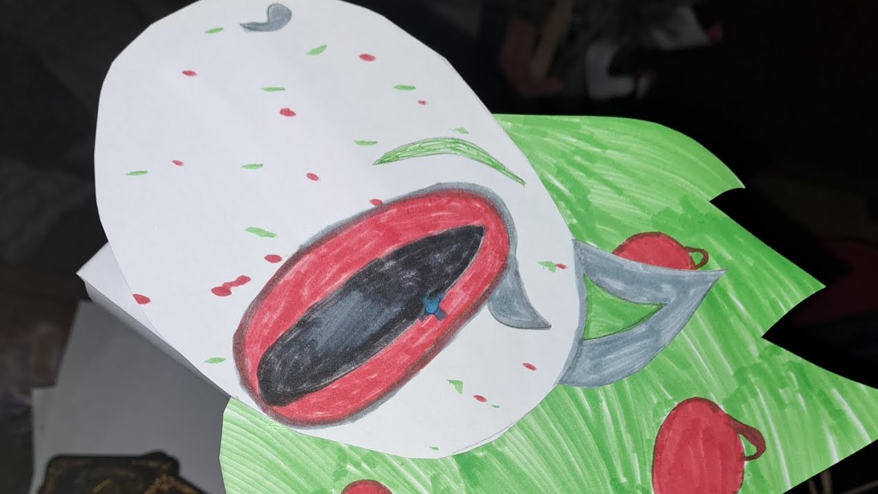 How to make a Christmas Paper Dragon (free idea) - YouTube