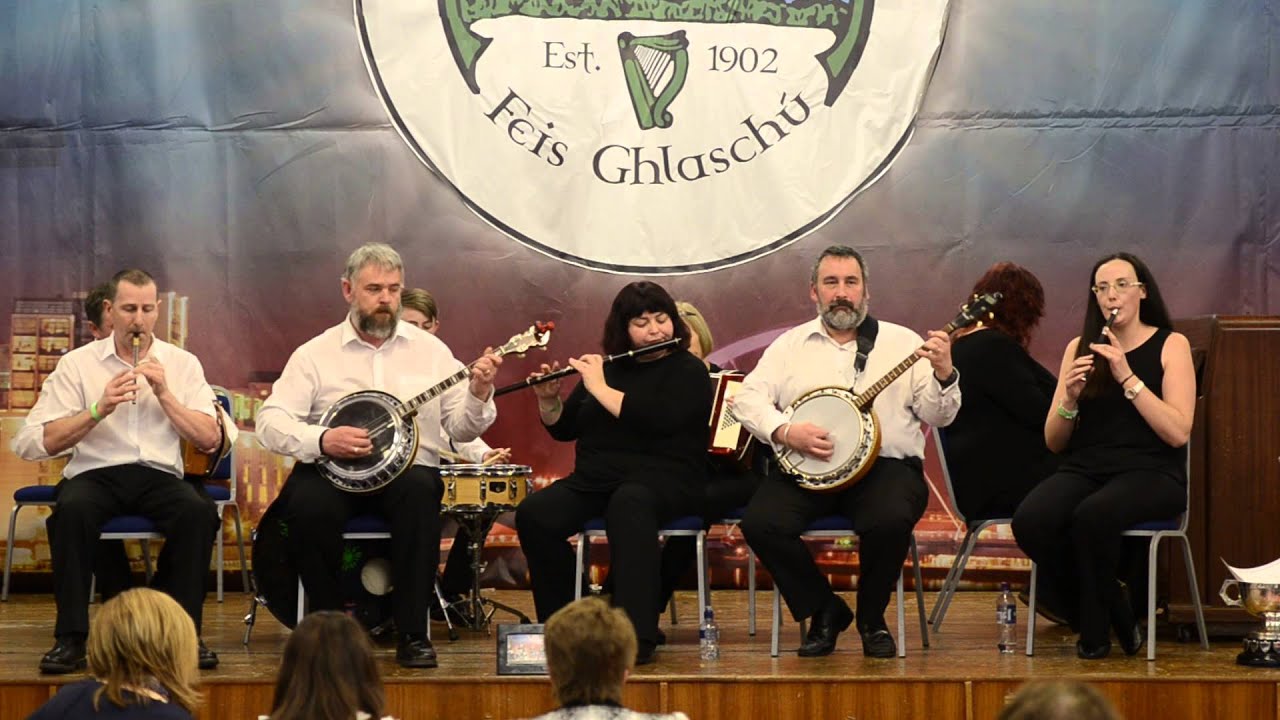 Feis Ghlaschu 2016 Cunningham Ceili Band - YouTube