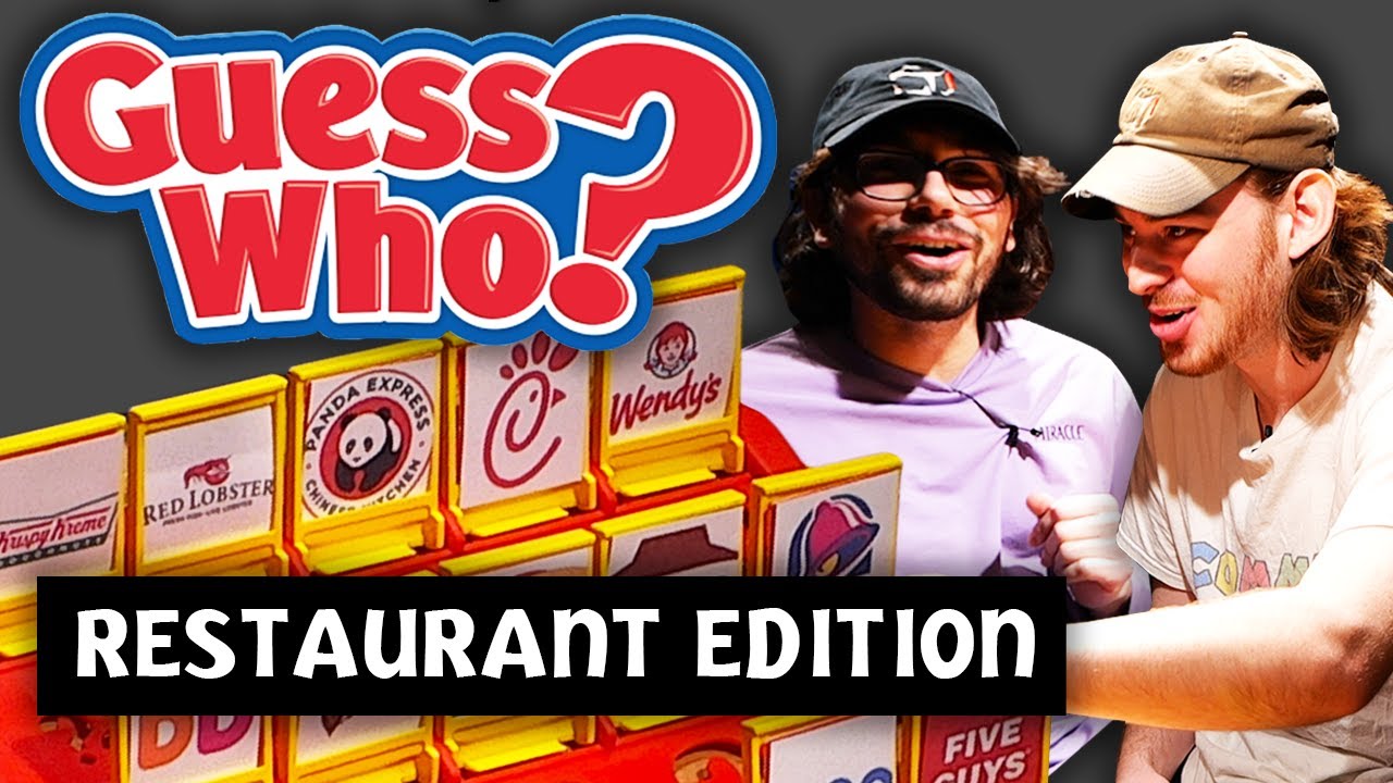 GUESS WHO: Fast Food Chains Edition! - YouTube