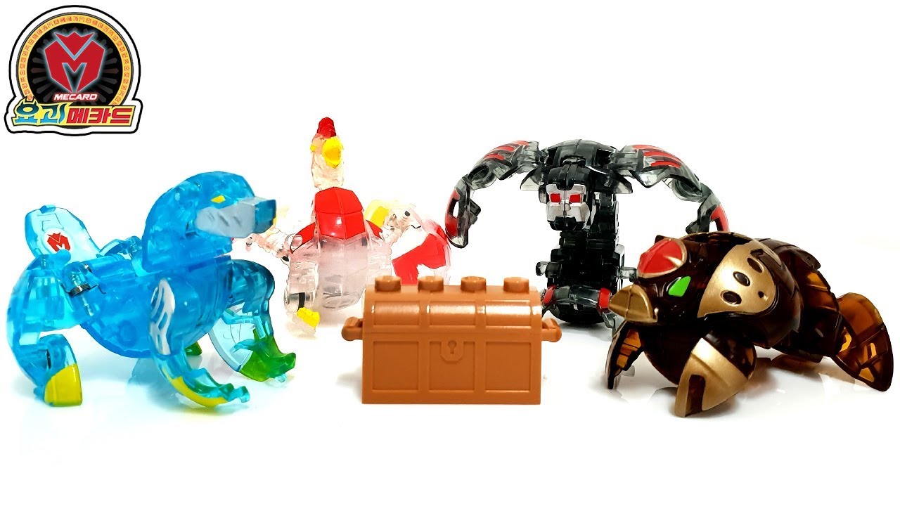 요괴메카드 코독 뻔도야지 써니꼬꼬 이천숭이 친구들과 함께 보물찾기를 해요 Ghost mecard - YouTube