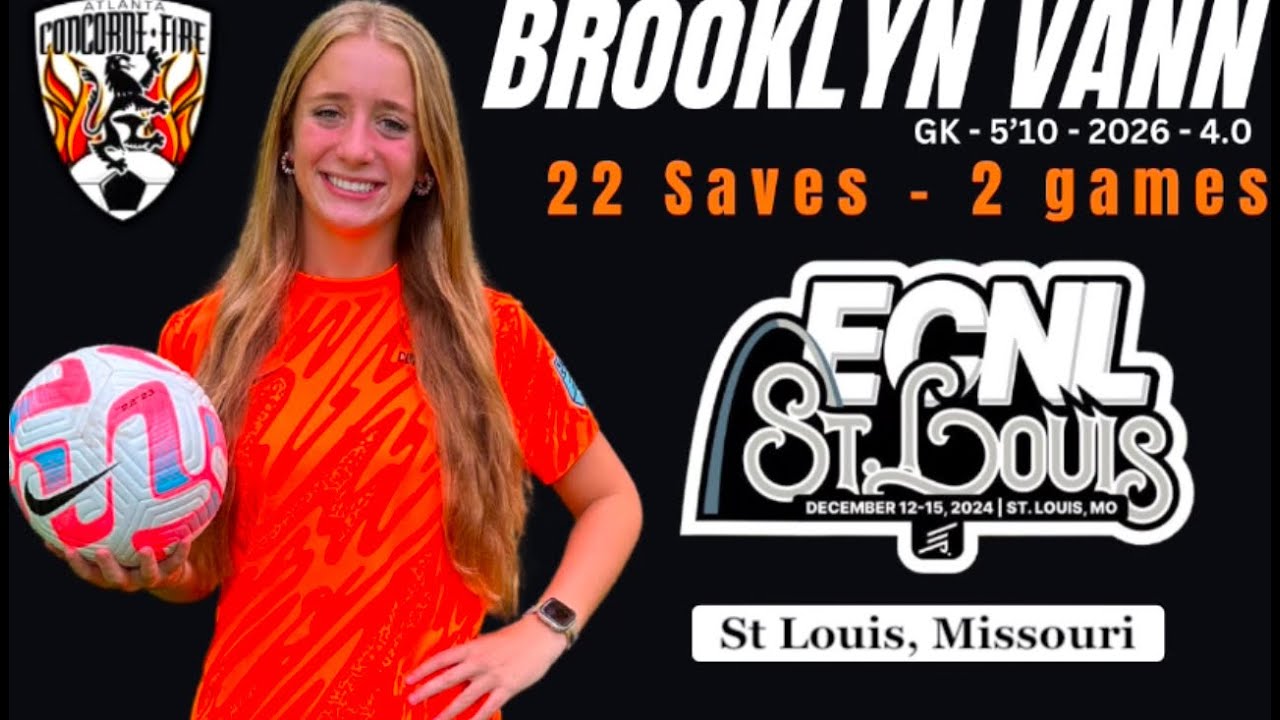 22 Saves in 2 Games - ECNL STL Showcase - YouTube