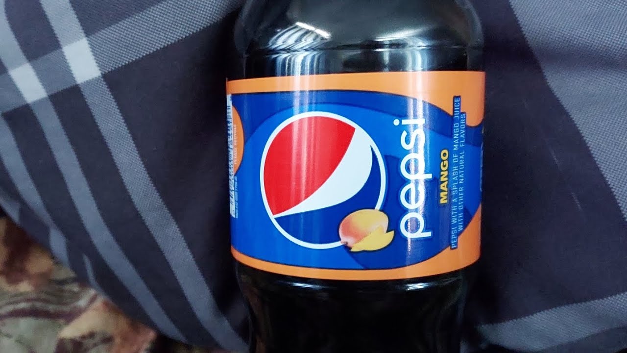 Pepsi Mango 20 FL OZ Bottle Sip N Review - YouTube