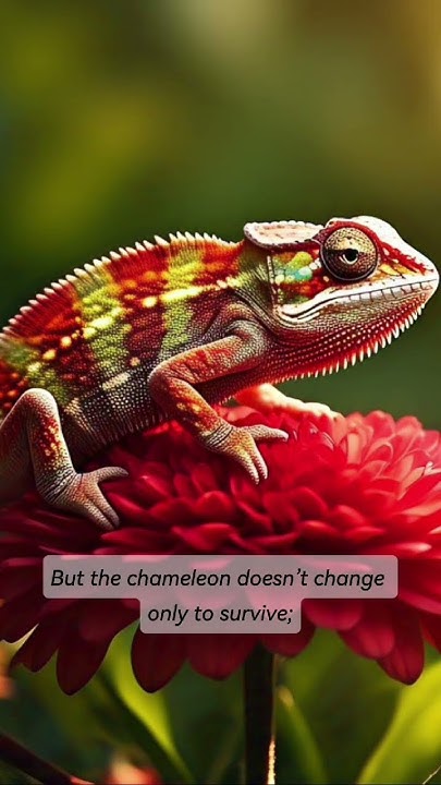 The Mystery Behind Chameleons' Color-Changing Ability #shorts - YouTube