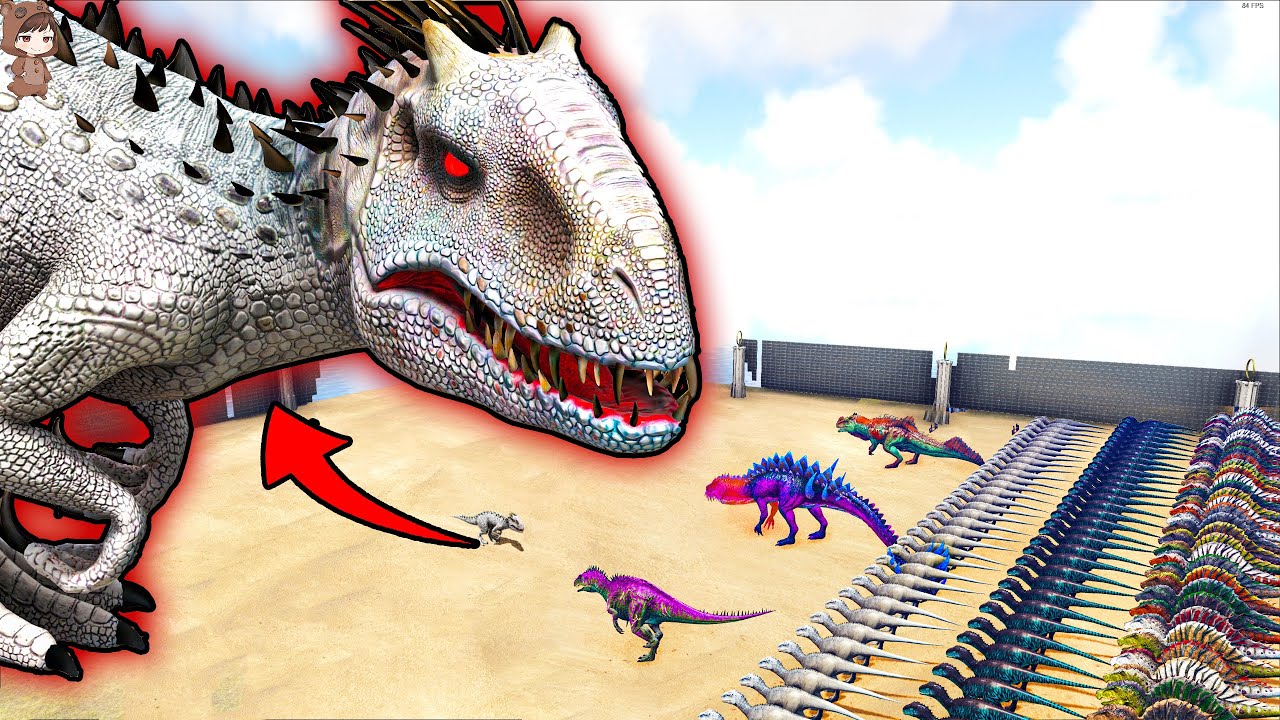 Indominus Rex Nemesis VS Mod Creatures | ARK Mod Battle Ep.227 - YouTube