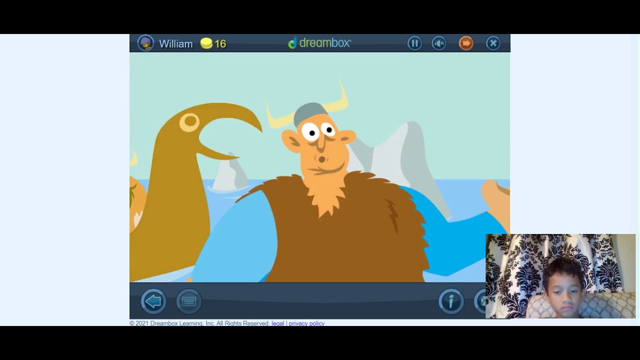 First grade math on Dreambox learning-with William - YouTube