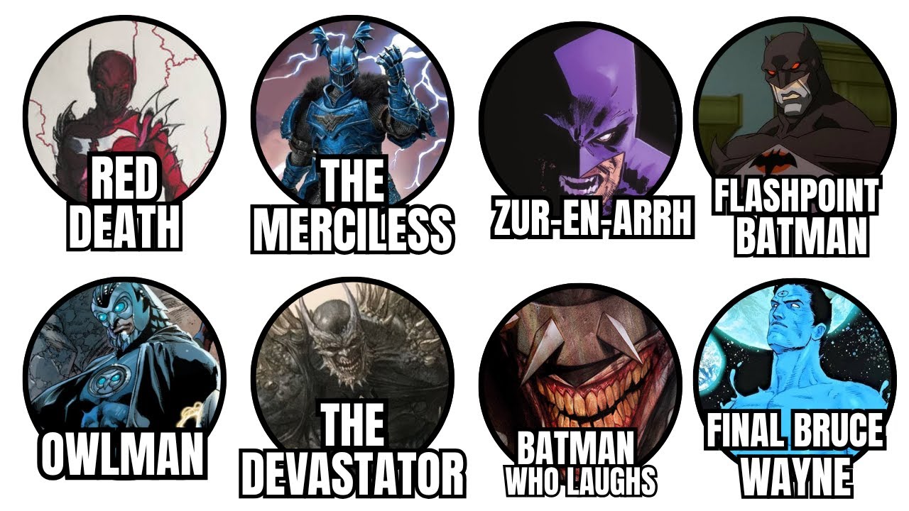 All the Dark Batman Variants Explained in Just 9 Minutes! - YouTube