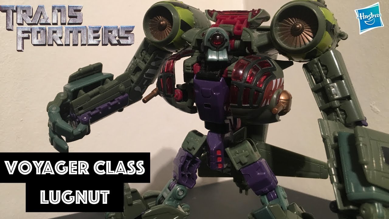 LUGNUT || Transformers: 'Reveal The Shield' Voyager Class Lugnut Review ...