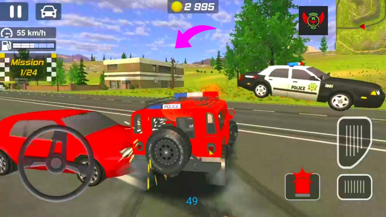 4k Gari Vs Cars #45 police Drift Gari Driving Android Gameplay Best Car ...