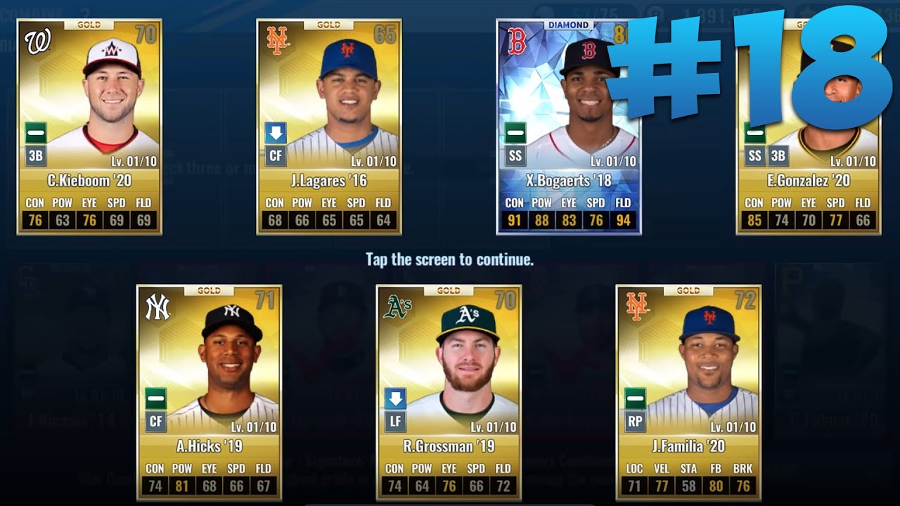 Pack Opening Combos #18 - MLB 9 Innings 21 - YouTube