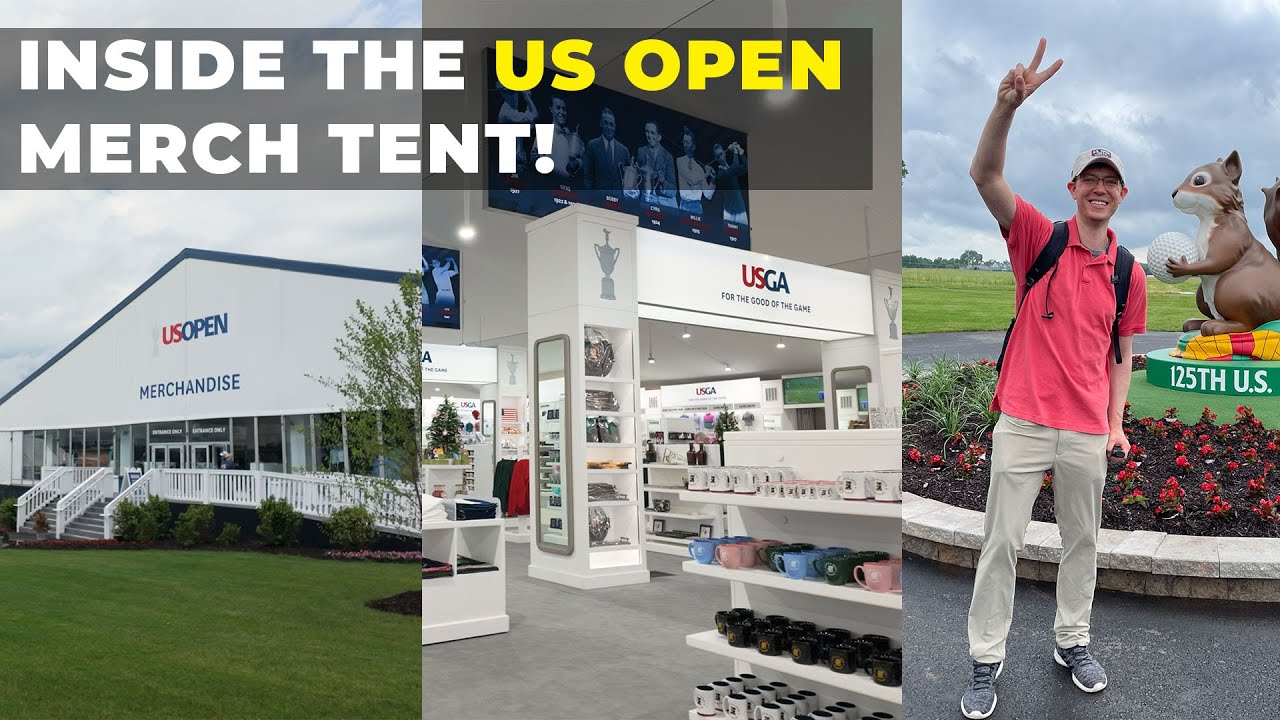 Inside the U.S. Open Merchandise Tent | Oakmont 2025 Must-Haves! - YouTube