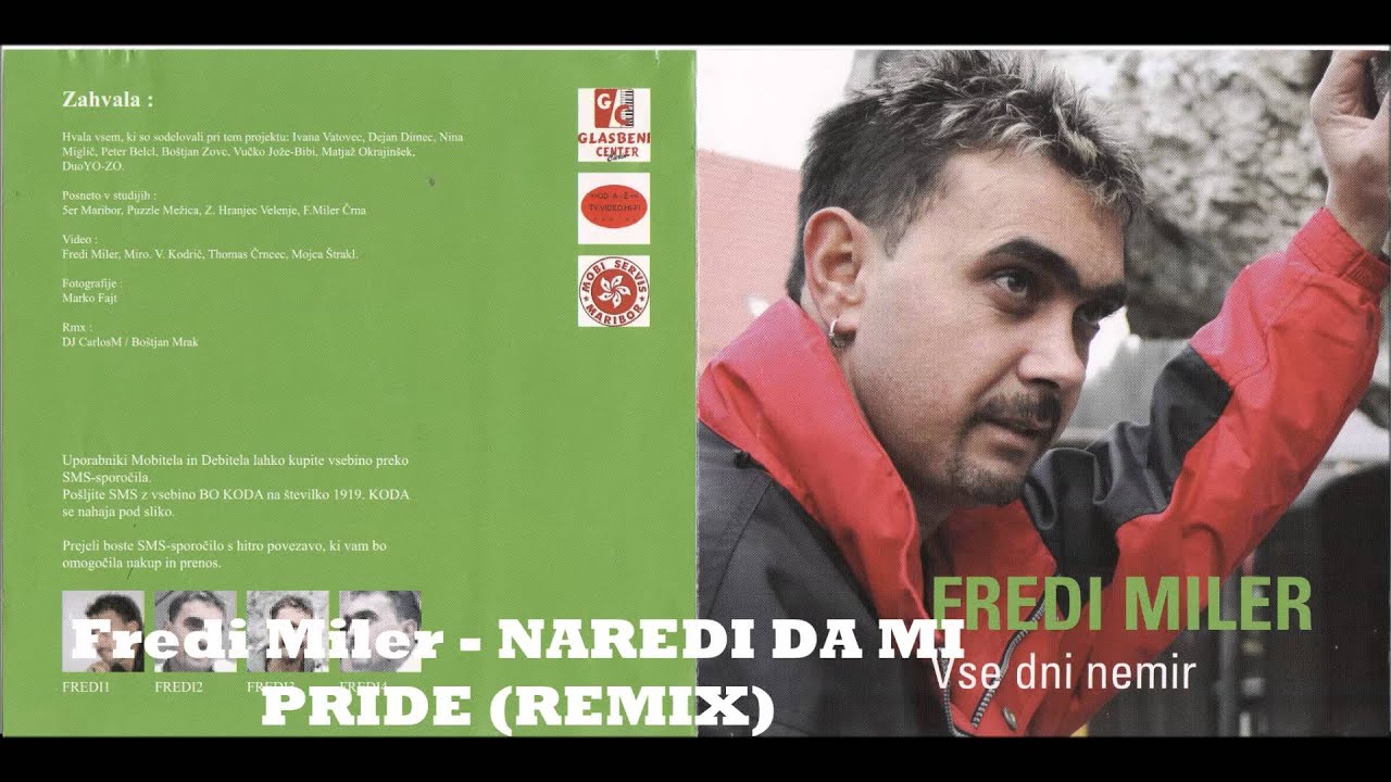 Fredi Miler - Naredi da mi pride (REMIX) - YouTube