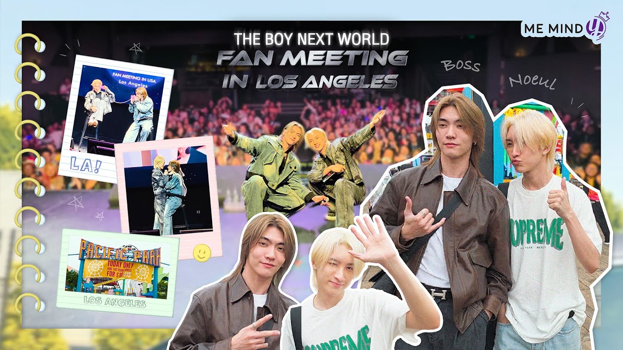 ME MIND Y Variety | Vlog The Boy Next World Fan Meeting in Los Angeles ...