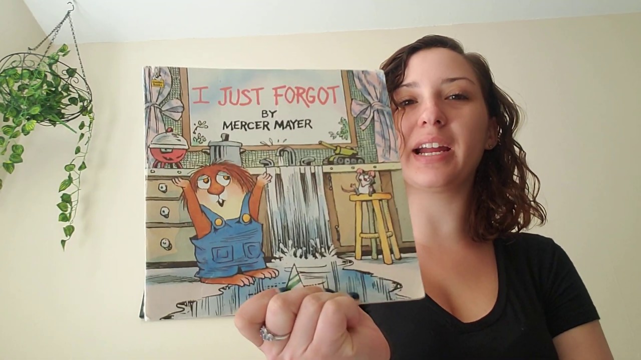 I Just Forgot Read Aloud - YouTube