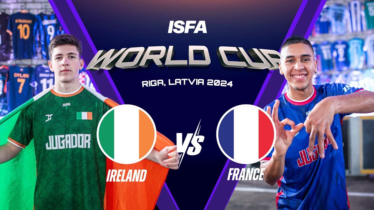 Ireland v France (Group A) | ISFA World Cup 2024 - 3v3 Street Football ...