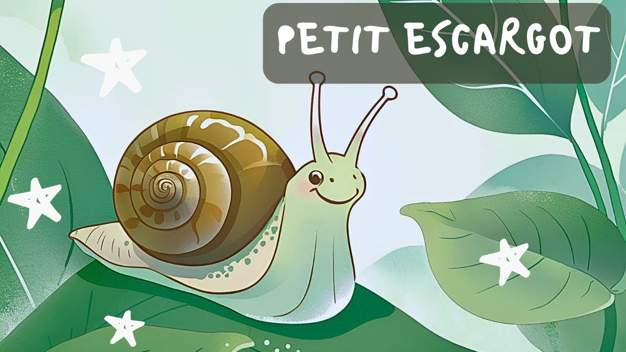 Petit escargot 🐌 La comptine préférée des enfants, Comptine bébé ...