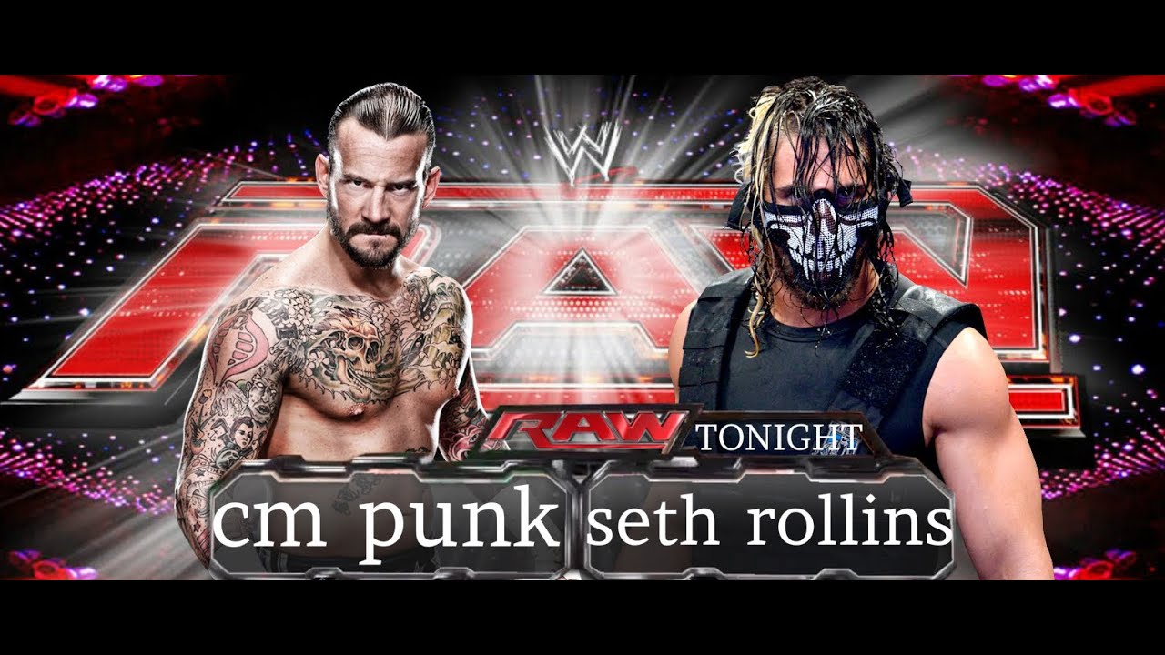 CM Punk vs. Seth Rollins - CM Punk's WWE Return Tour - Live Commentary ...