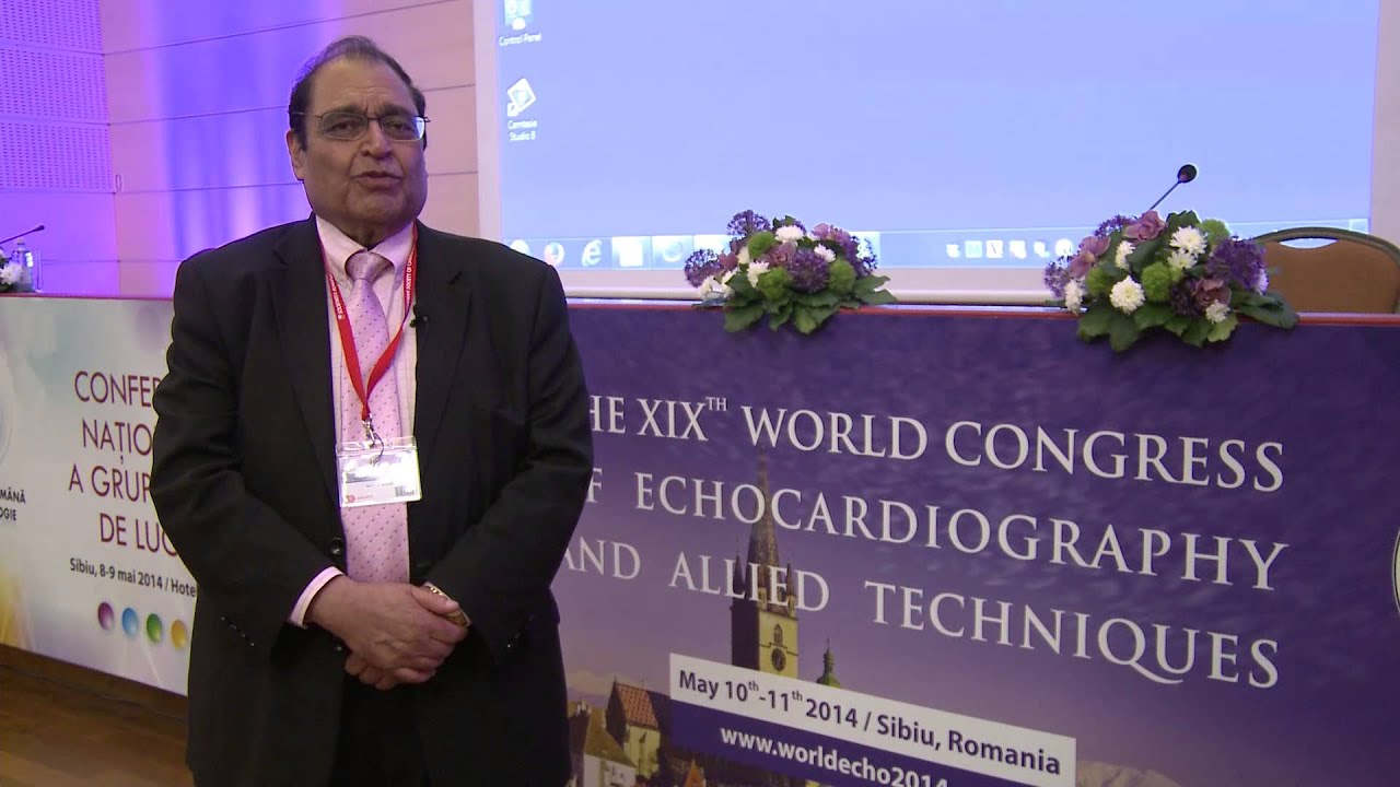 Prof. Navin C. Nanda -- President International Society of ...