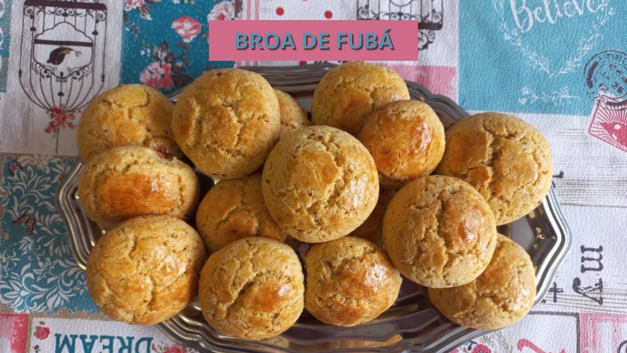 BROA DE FUBÁ: Sabor Caseiro em Cada Mordida! | Receita RÁPIDA e ...