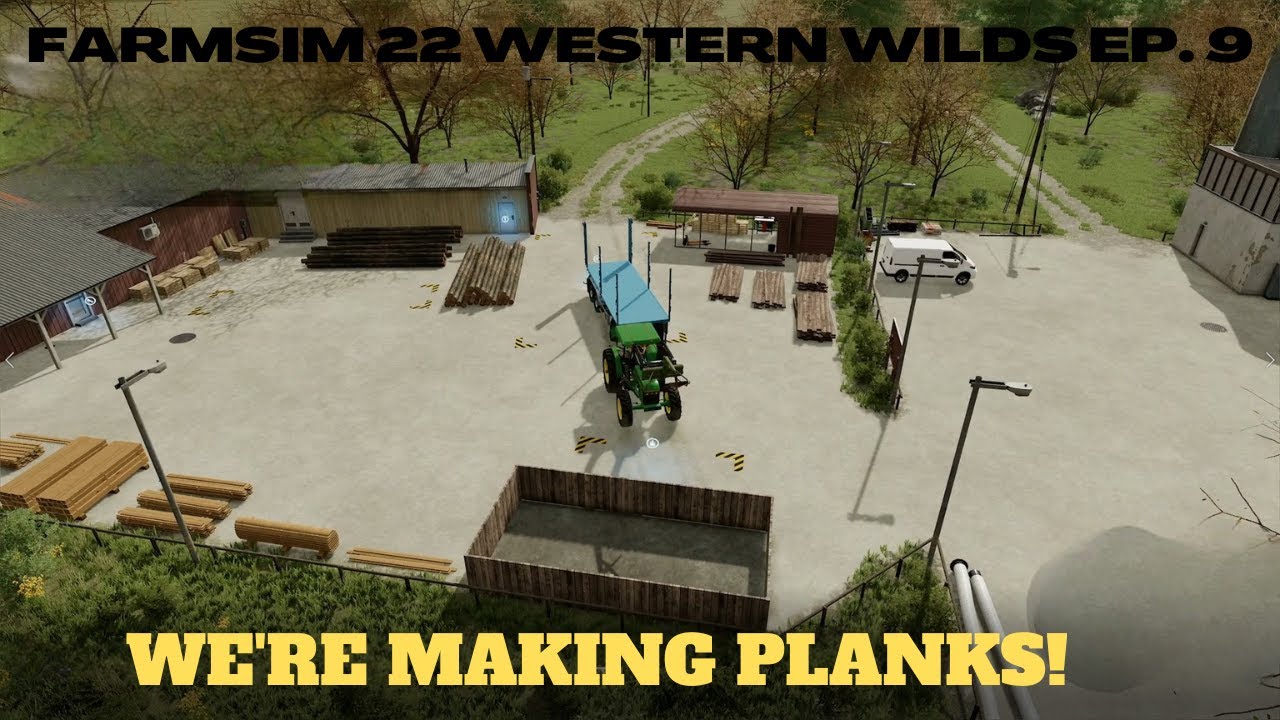 Farming Simulator 22 Western Wilds ep 9 - YouTube
