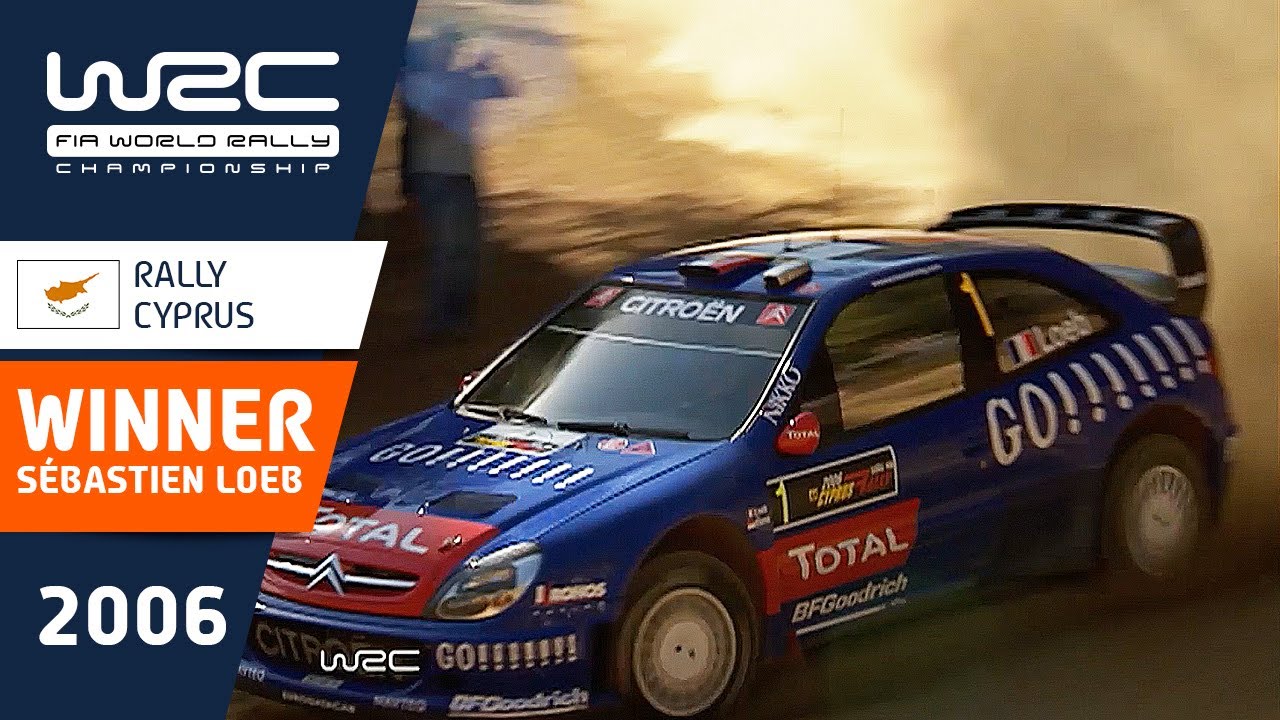 WRC History: Sébastien Loeb winning the WRC title in 2006 - YouTube