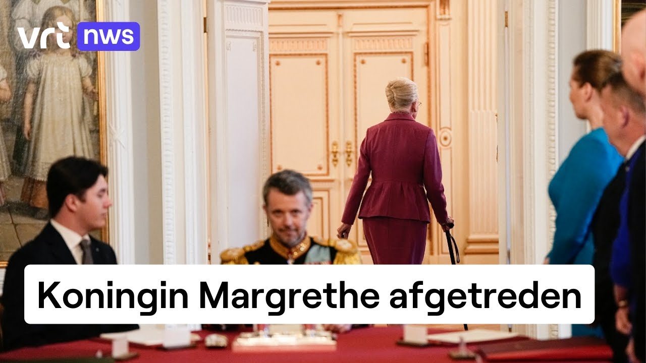 Deense koningin tekent troonsafstand, laat stoel aan Frederik en ...