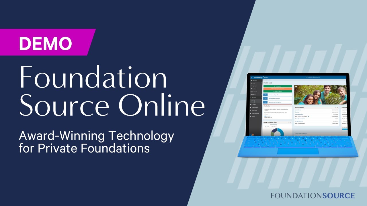 Foundation Source Online Demonstration | Award-Winning Technology ...