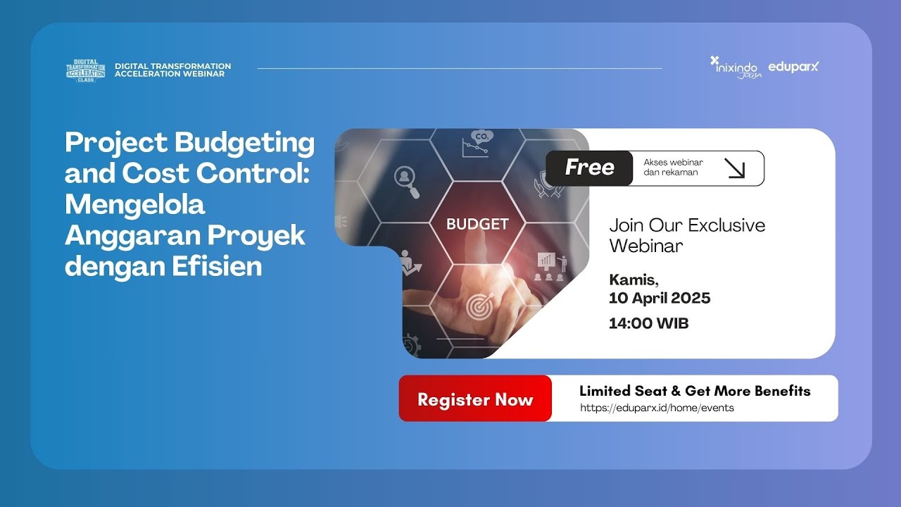 #Webinar Project Budgeting and Cost Control: Mengelola Anggaran Proyek ...
