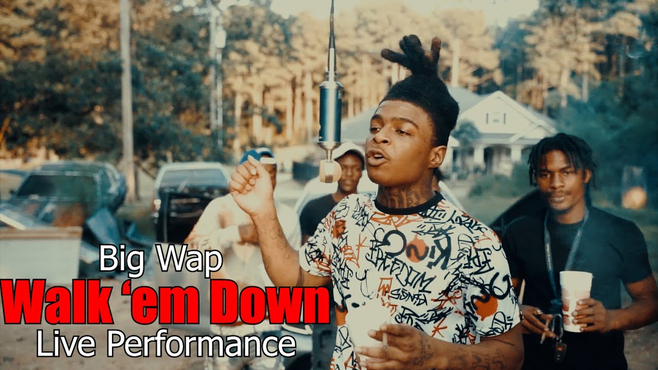 Big Wap - Walk 'em Down (Live Performance) @SNGFilmz - YouTube