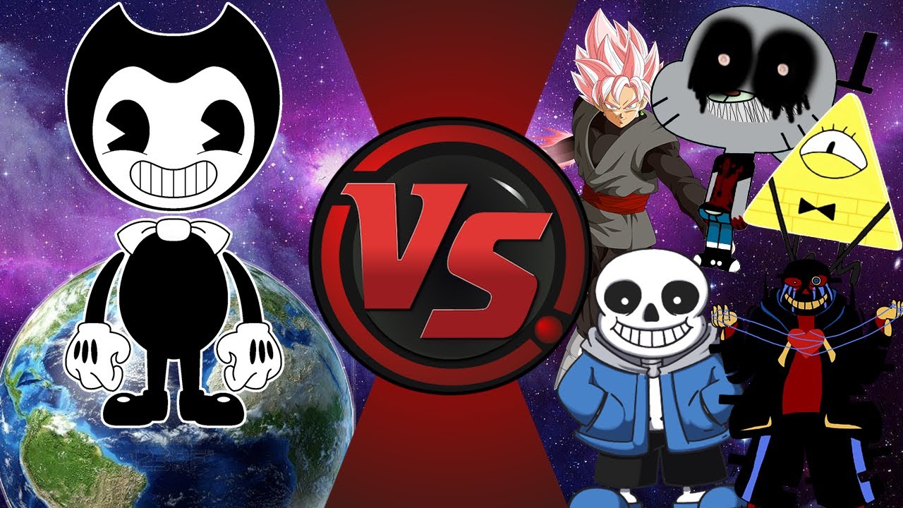 Bendy and The Ink Machine VS The World! (Bendy vs Bill Cipher, Sans ...