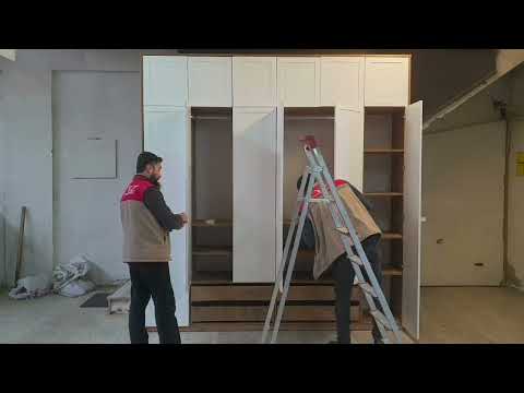 lake kapak  dolap montajı