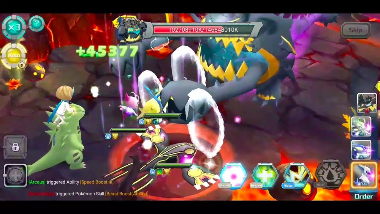 Pocket Arena/Pokeland Legends #434 (World Boss Battle) - Android/iOS ...