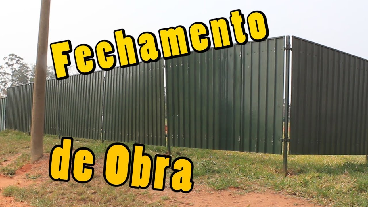 Fechamento de Obras - YouTube