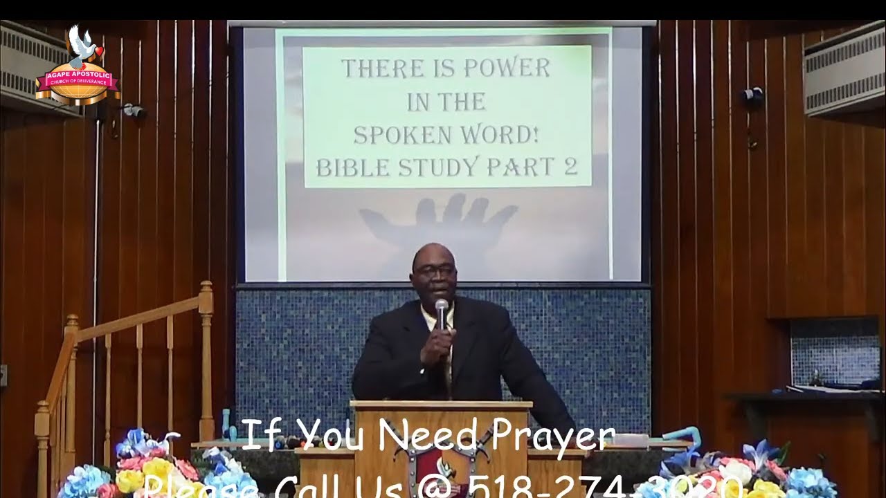 There Is Power In The Spoken Word Bible Study Part 2 - YouTube