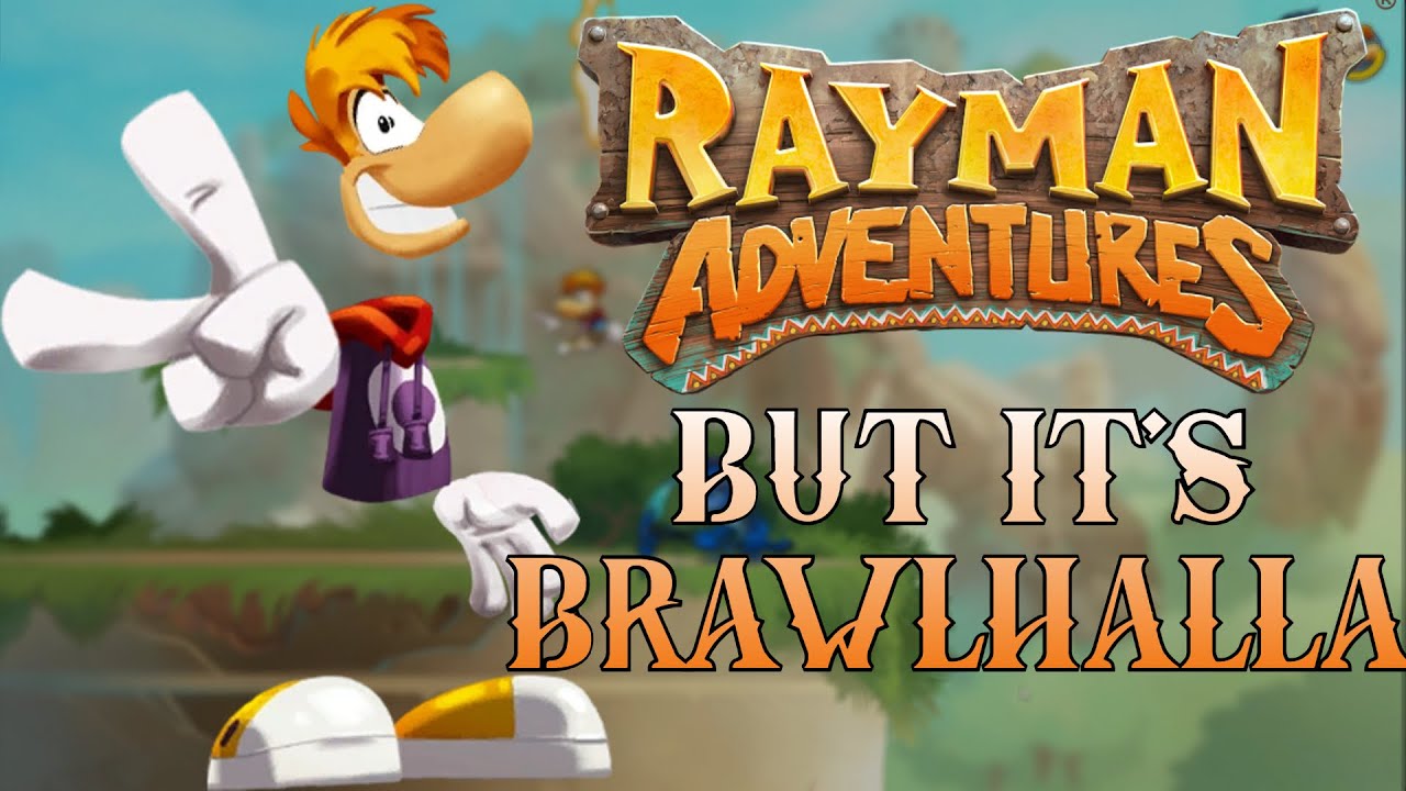 Rayman adventures but it's Brawlhalla - YouTube