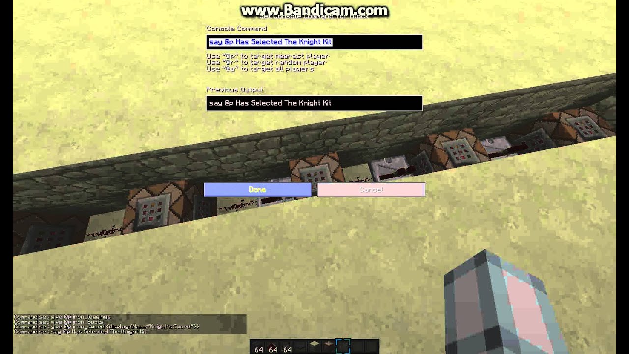 Minecraft Redstone Tutorial: How To Make Kit Pvp - YouTube