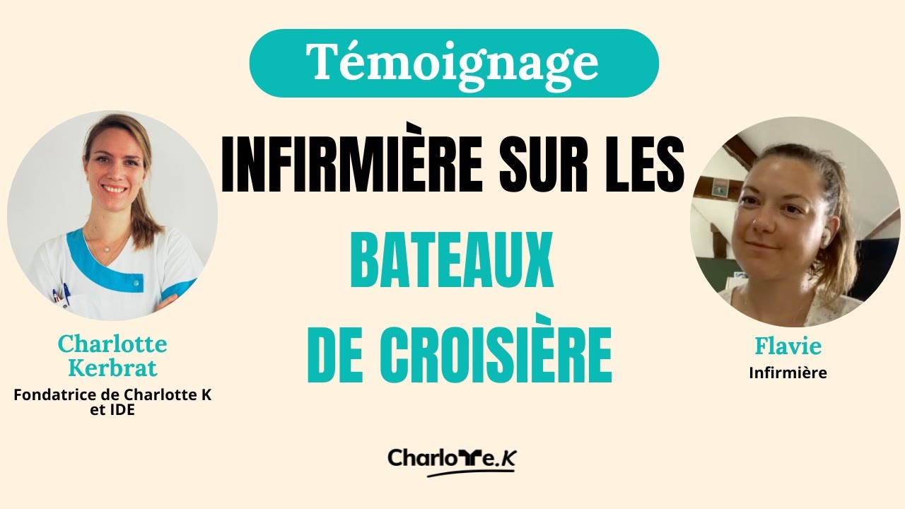 Témoignage de Flavie : Infirmière sur les bateaux de croisière - YouTube
