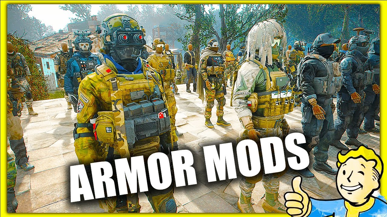 Fallout 4´s BEST ARMOR Mods OF ALL TIME! (Tactical Mods) - YouTube
