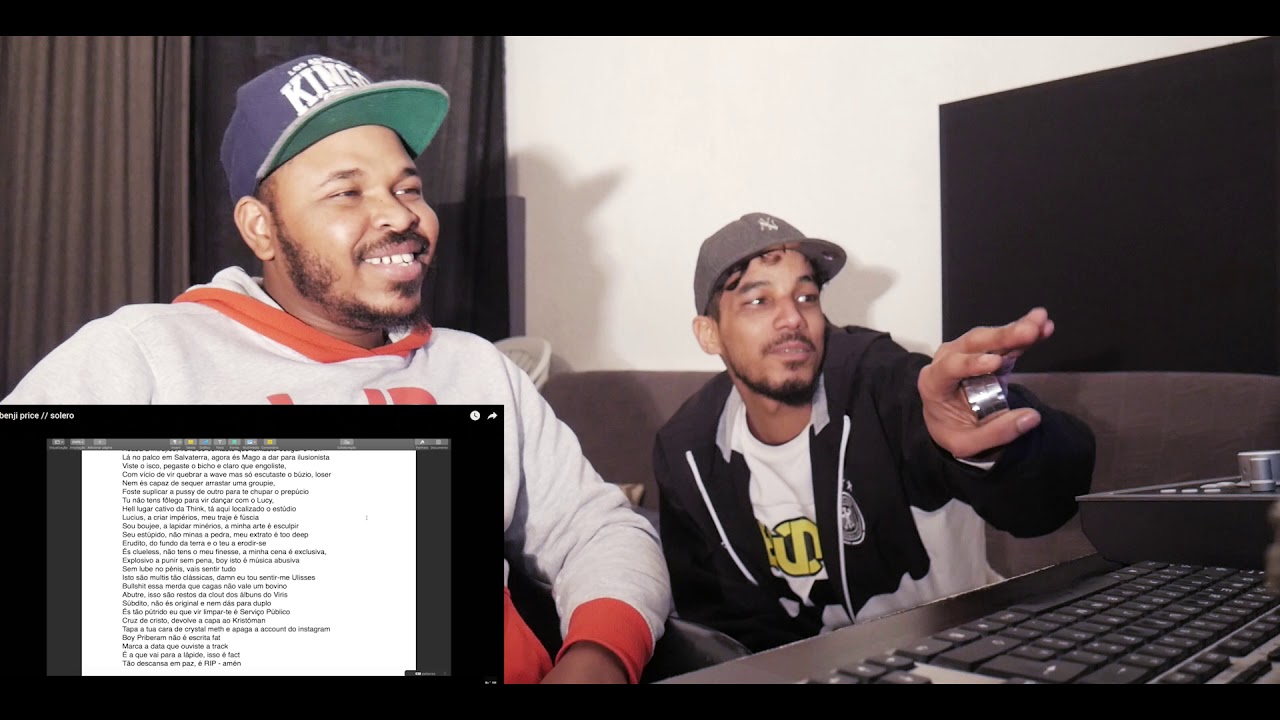 Benji vs Estraca beef nr 34234... (react) - YouTube