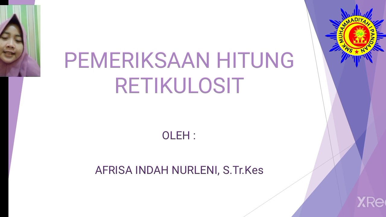 Pemeriksaan Hitung Retikulosit - YouTube