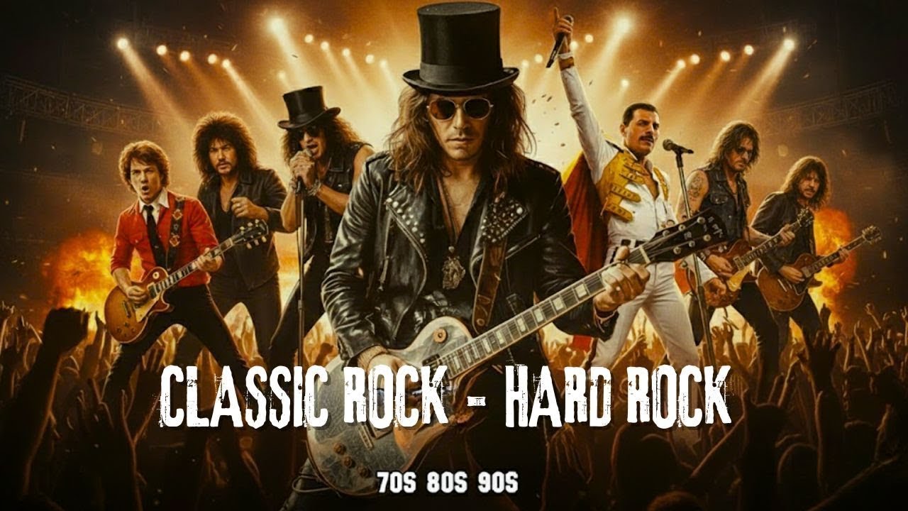 Classic Hard Rock 🎸 Inspired by Guns N’ Roses ⚡Heavy Rock Metal - YouTube